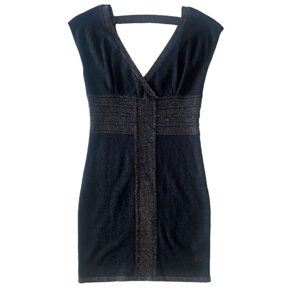 2B Bebe | Dresses | 2b Bebe Metallic Party Dress | Poshmark